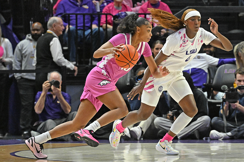 No. 6 LSU pulls away in second half, downs Arkansas women's basketball ...