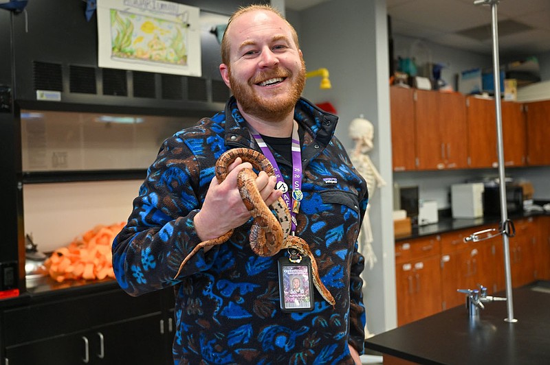 Fayetteville biology teacher and ‘nature freak’ Matt Holden is ...