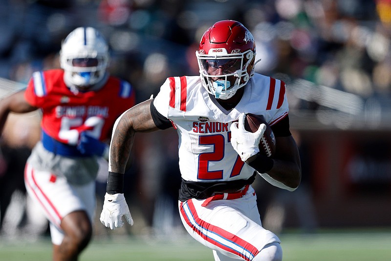 Former Arkansas RB Mike Washington flashes at Senior Bowl | Whole Hog ...