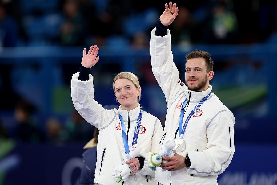 US takes silver in mixed doubles curling, falling to Sweden in dramatic ...