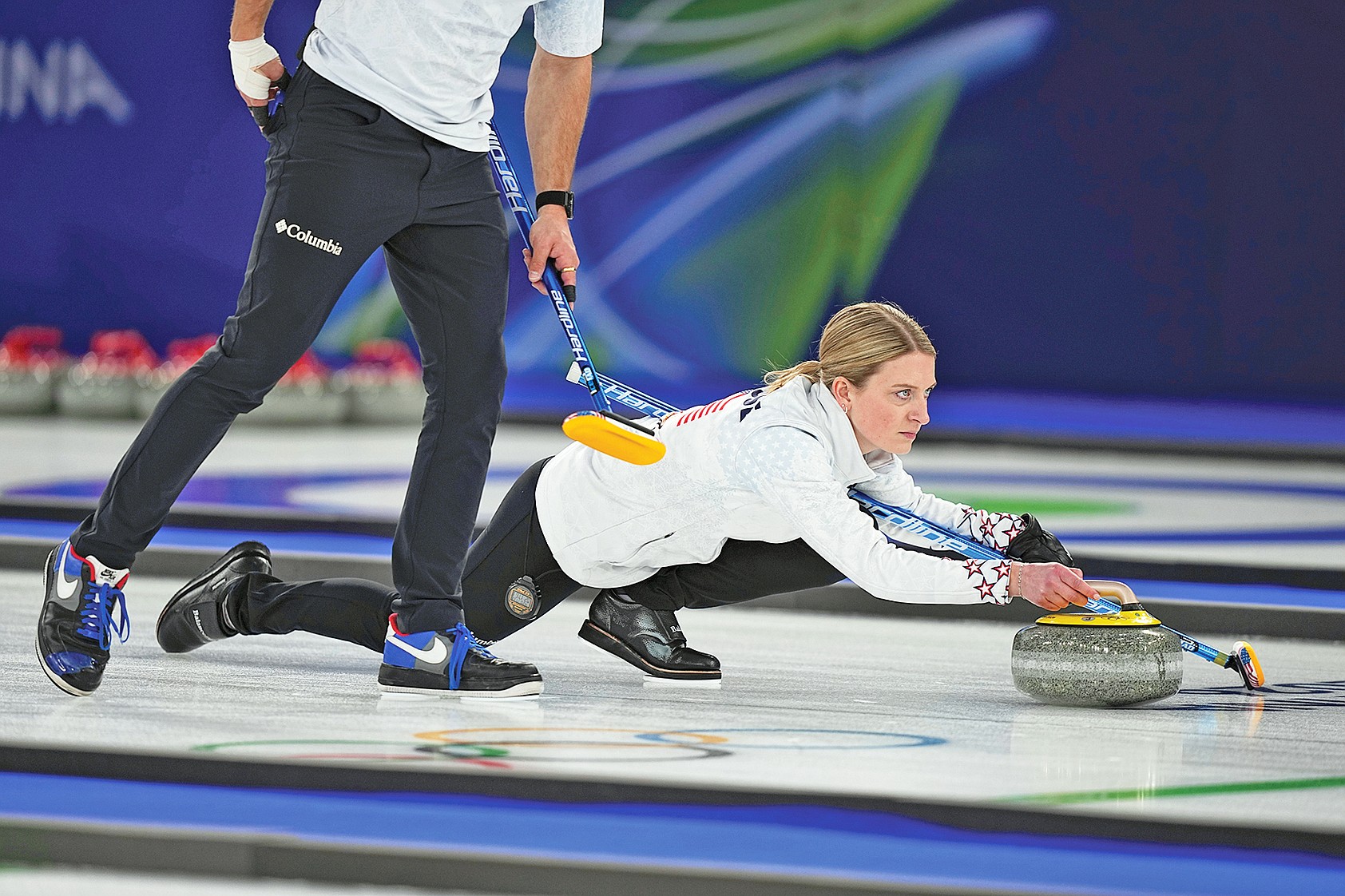 Swedish siblings win gold in mixed doubles curling, beating U.S. pair ...