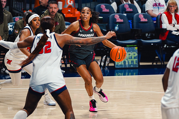 No. 14 Ole Miss hounds Arkansas women’s basketball in blowout win ...