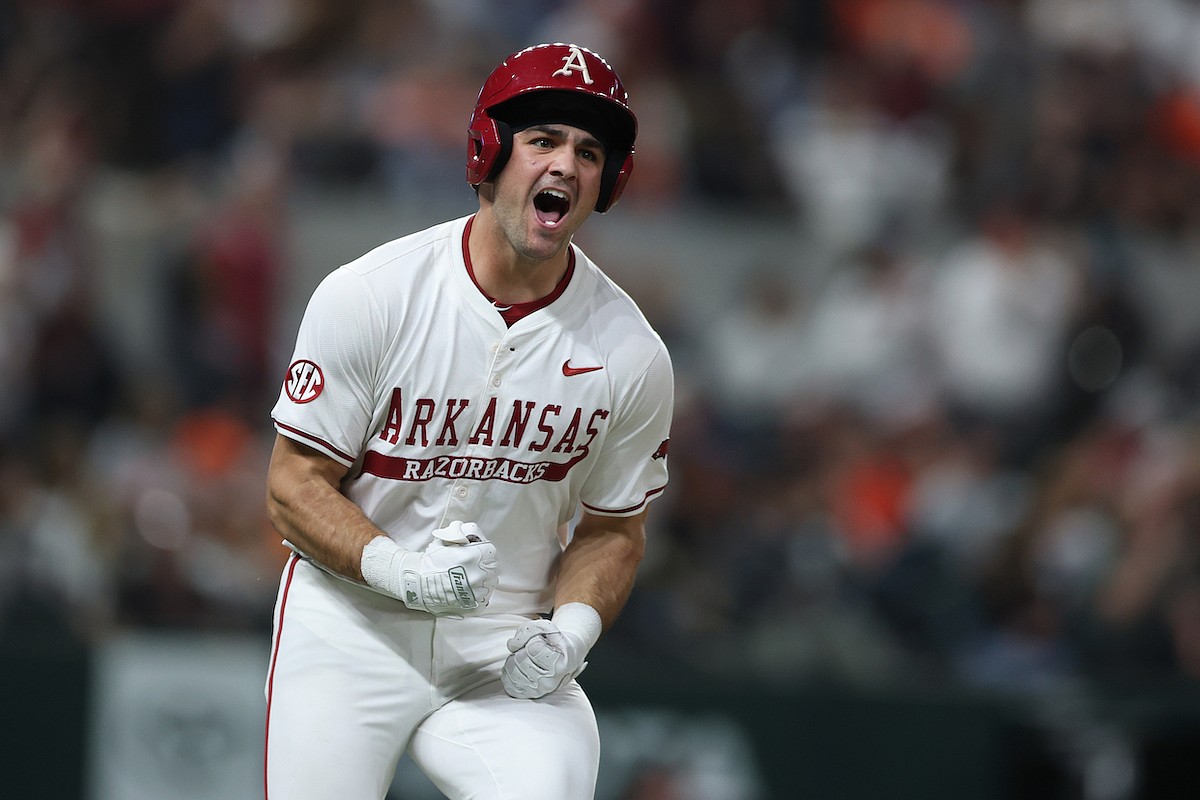 Ryder Helfrick homers twice in Arkansas baseball's season-opening win ...