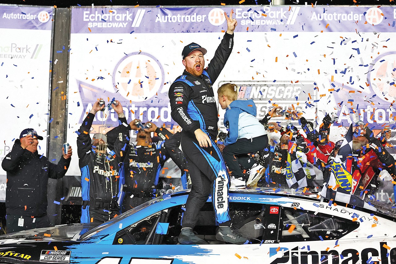 Reddick wins at Atlanta to give Jordan second straight NASCAR victory ...
