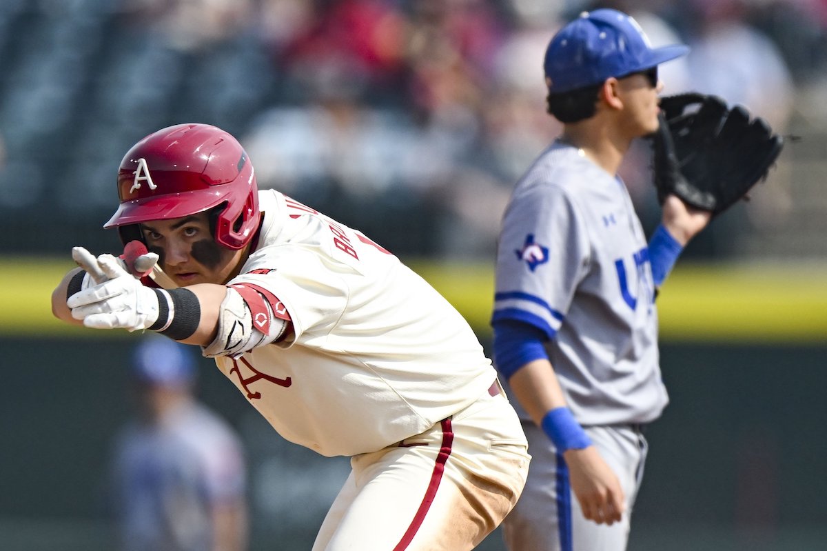 Arkansas baseball notebook: Carson Brumbaugh busts out, Razorbacks ...