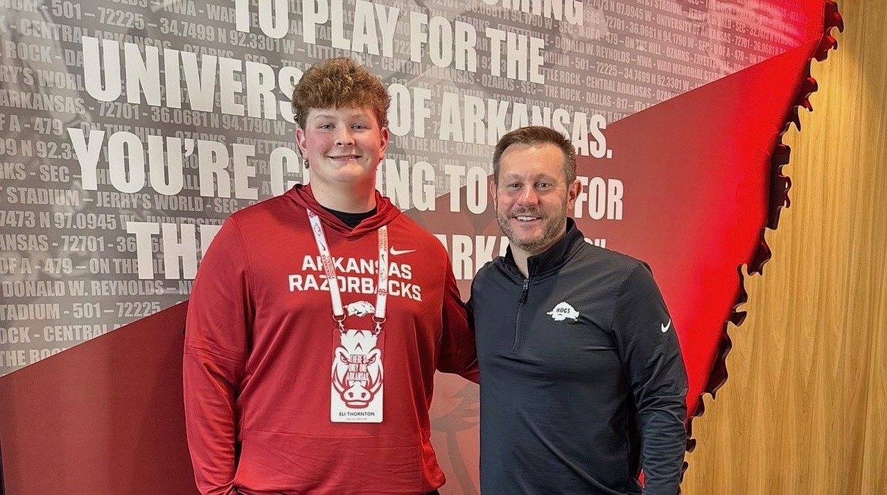 Arkansas football offers in-state '27 defensive lineman | The Arkansas ...
