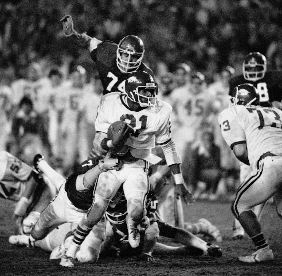 Lou Holtz, who had Arkansas football's best winning percentage, dies at ...