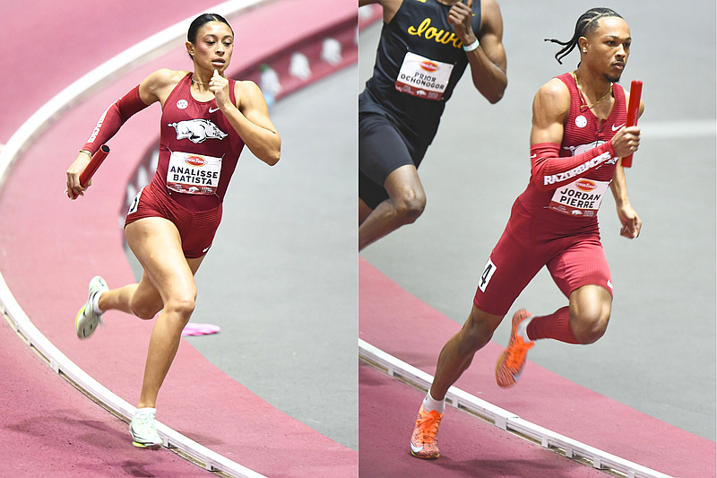 Arkansas men's track leads NCAA indoor field with most entries ...