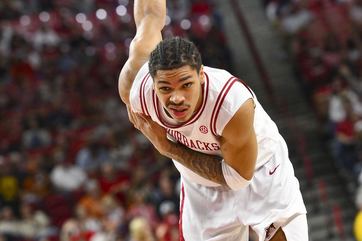 Arkansas basketball's Darius Acuff out for Missouri game | The Arkansas ...