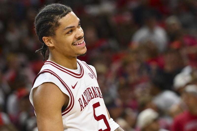 Arkansas basketball guard Darius Acuff named SEC Player, Freshman of ...