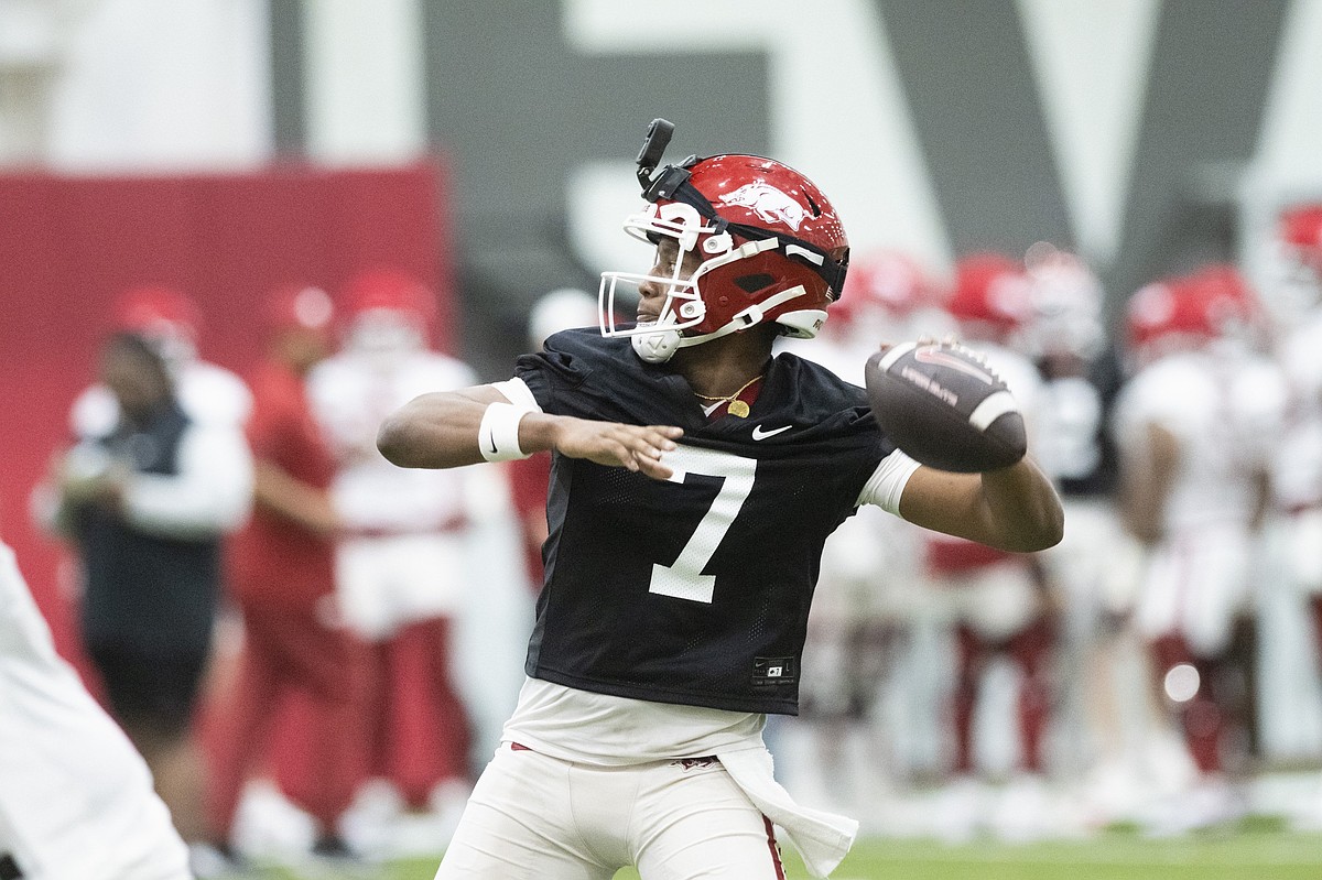 Arkansas football coach Ryan Silverfield wants to see strong carryover ...