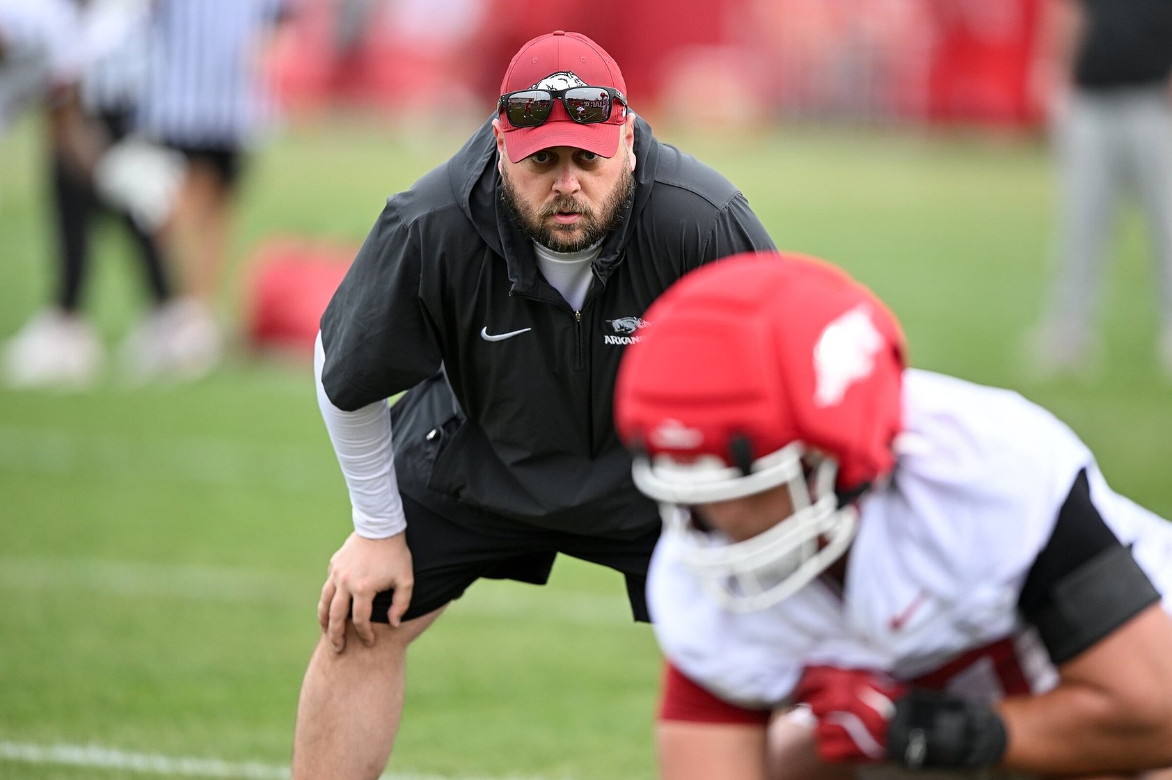 As expected, Hogs alter practice units | The Arkansas Democrat-Gazette ...