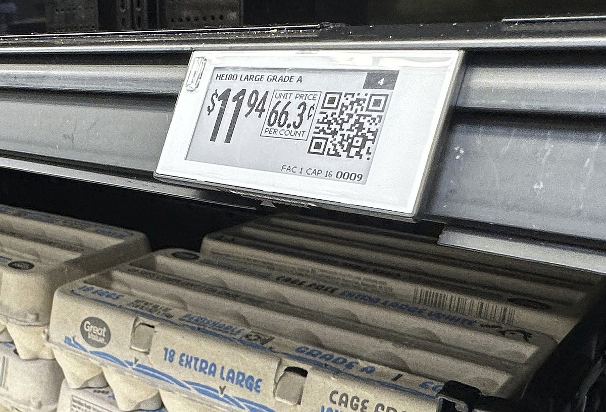 Congress targets electronic shelf labels at Walmart, other stores ...
