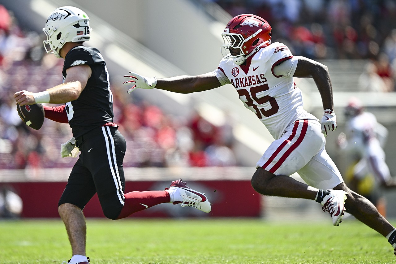 Commentary: Arkansas football's well-balanced spring game displays pass ...