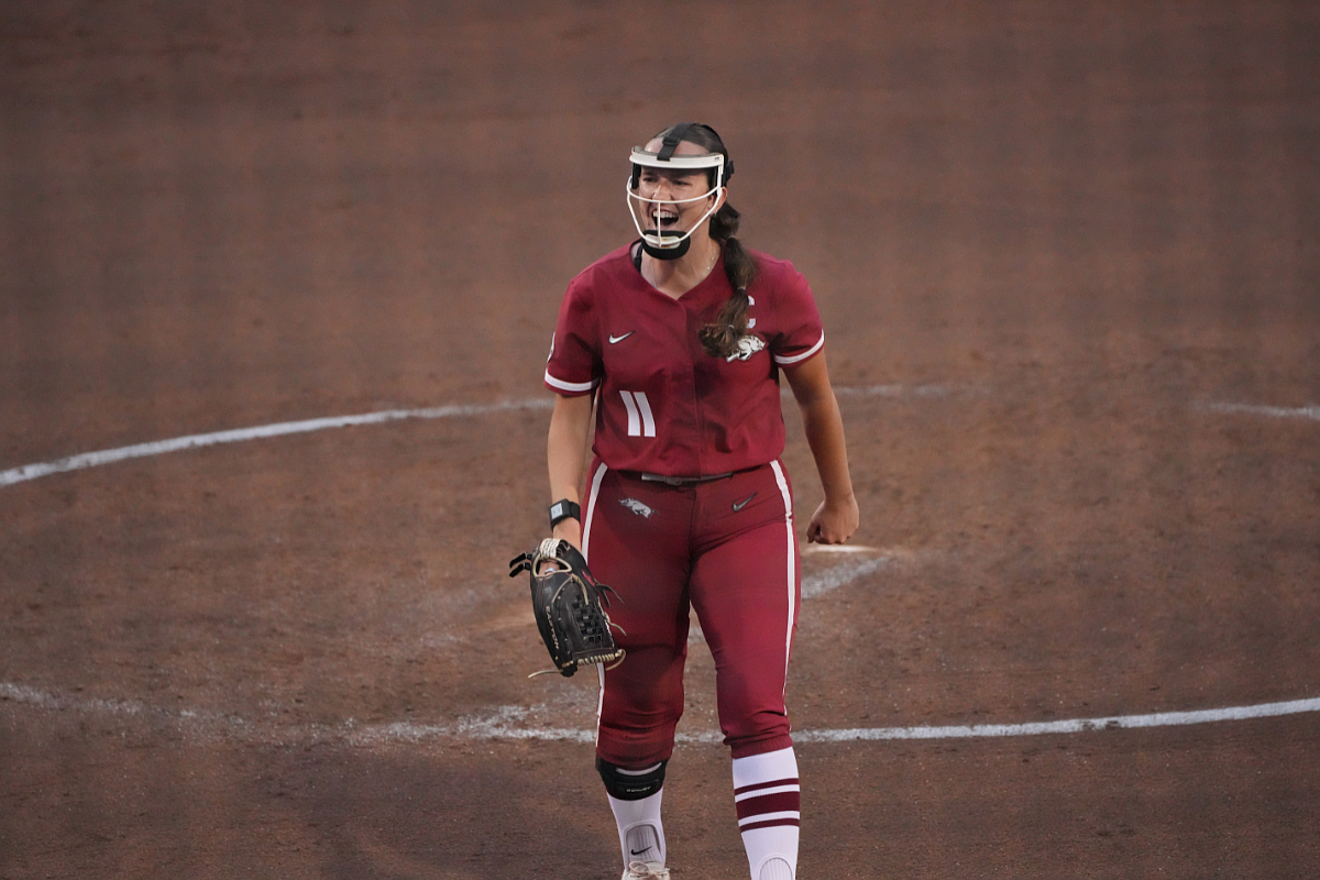 Robyn Herron shines, No. 7 Arkansas softball blanks No. 5 Texas in Game ...