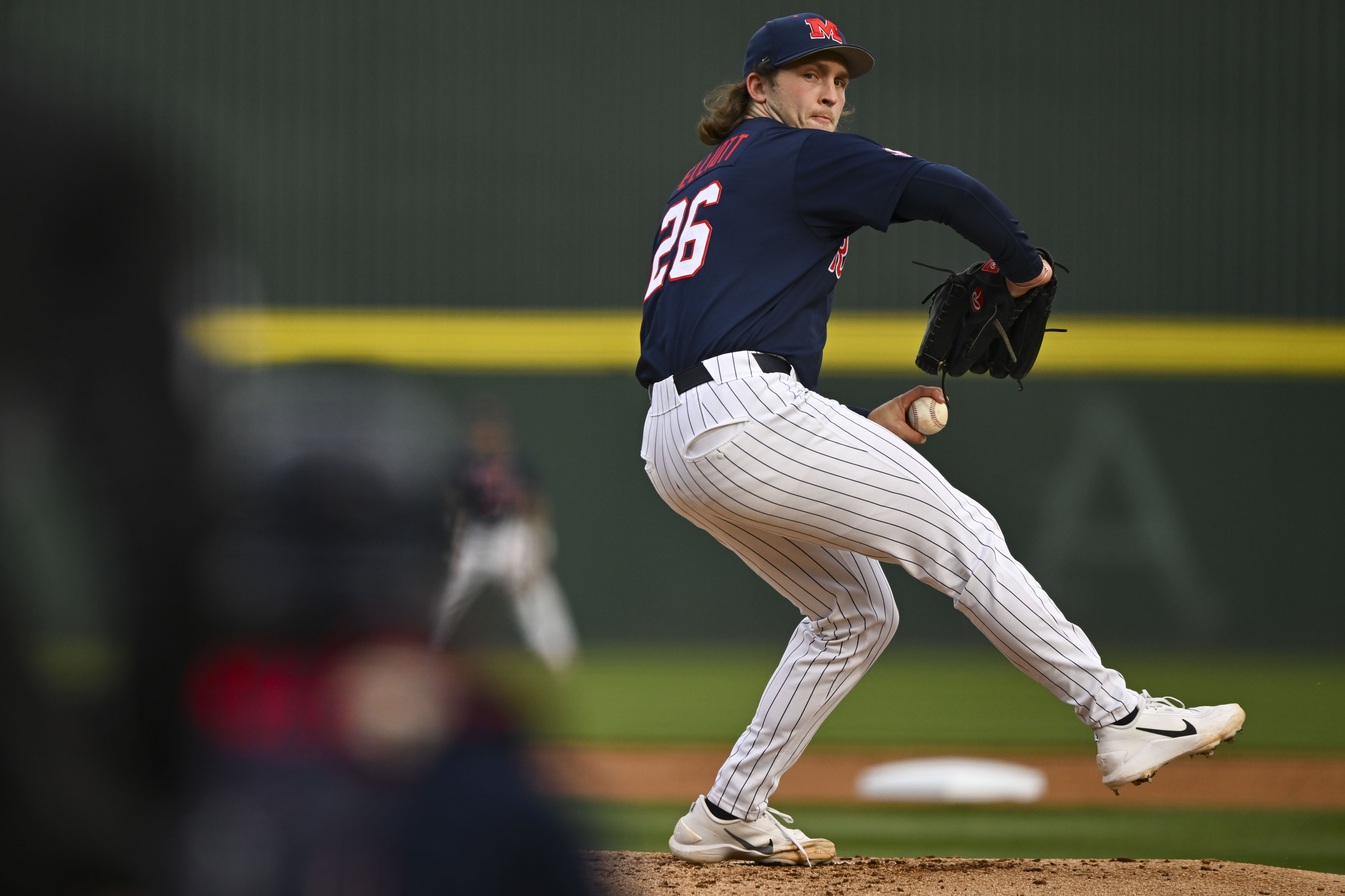 Arkansas baseball notebook: Hunter Dietz mows down Ole Miss looking ...