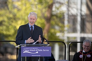 Former president addresses Clinton School’s 20th graduating class ...