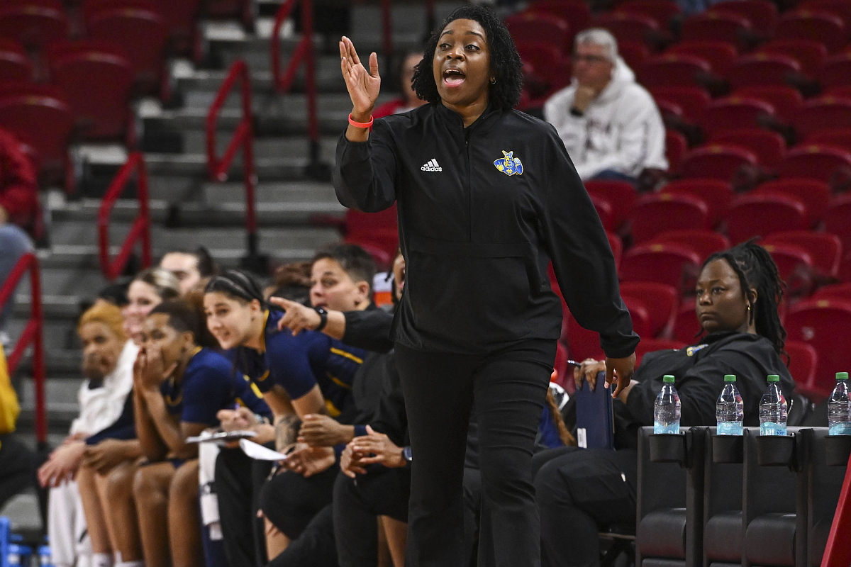 Arkansas women's basketball hires former Kansas City head coach Dionnah ...