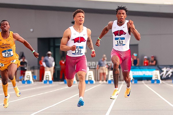 Arkansas men's track and field sends 21 entries to NCAA Outdoor ...