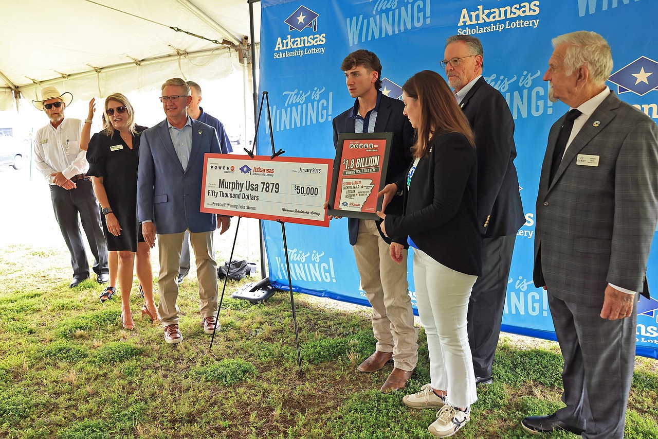 Officials celebrate ‘life-changing’ lottery ticket in Cabot | The ...