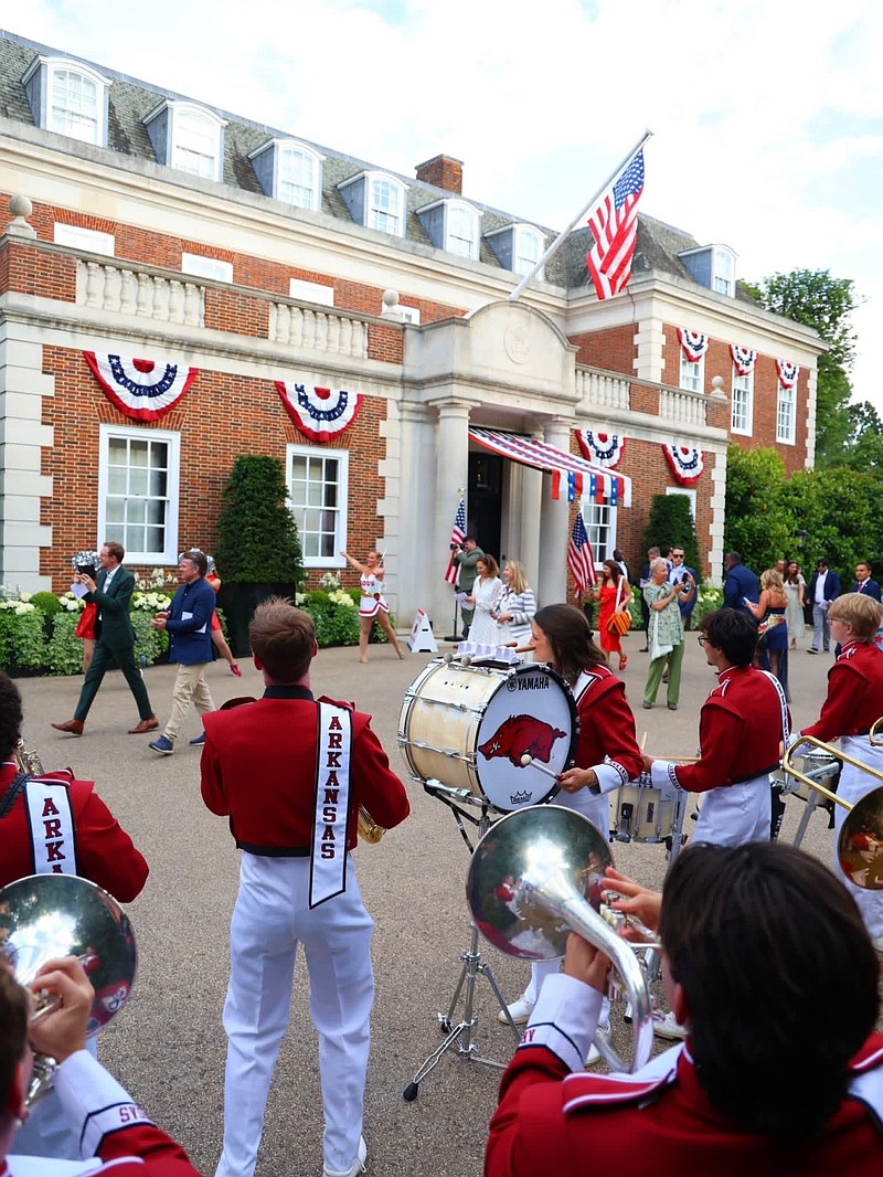 Bands from University of Arkansas, Episcopal Collegiate School perform ...