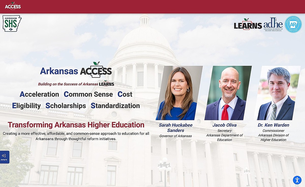 State launches website for ACCESS | El Dorado News