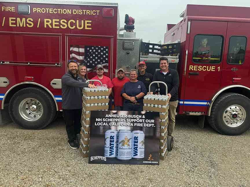 Anheuser-Busch provides emergency water to California Rural Fire ...