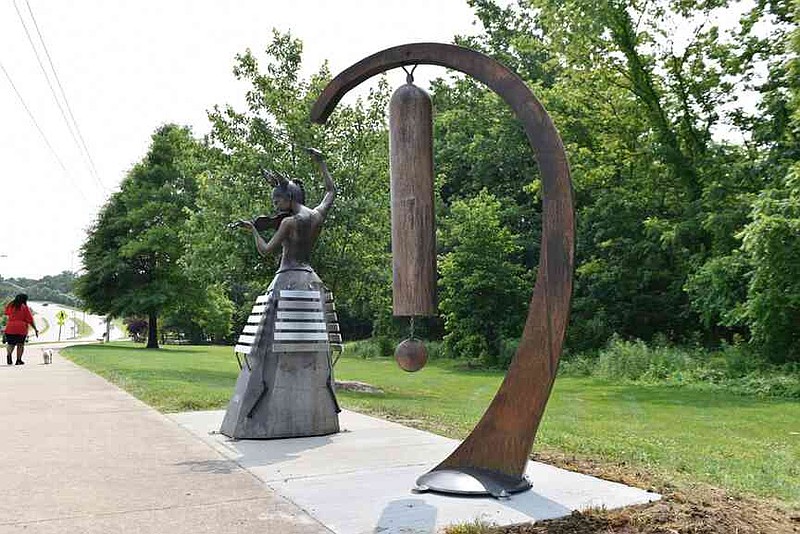 JC Parks adds second musical sculpture | Jefferson City News Tribune