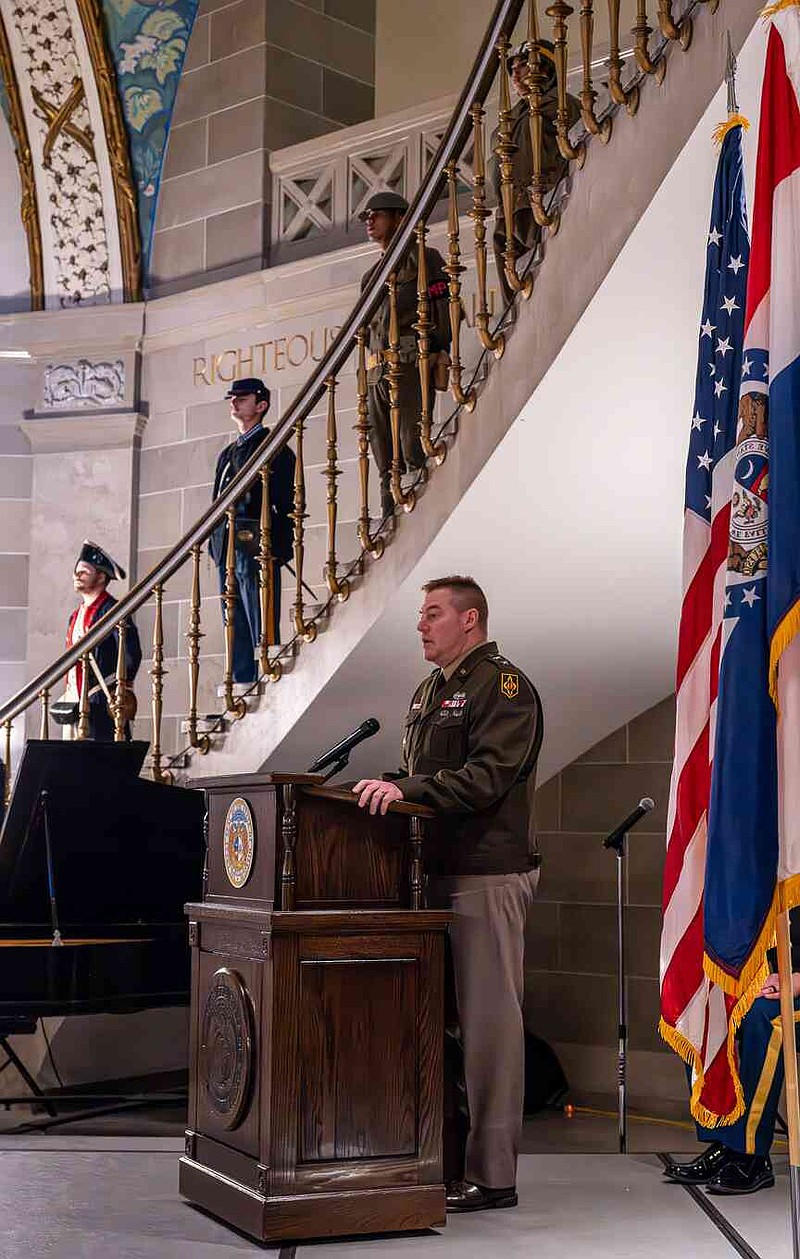 Soldiers, DAR celebrate 250 years of U.S. Army | Jefferson City News ...
