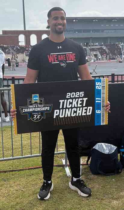 North Callaway graduate Paden Lewis competes in NCAA Track and Field ...
