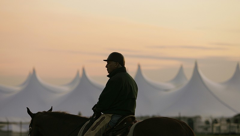 Hall of Fame horse trainer D. Wayne Lukas, a winner of 15 Triple Crown ...