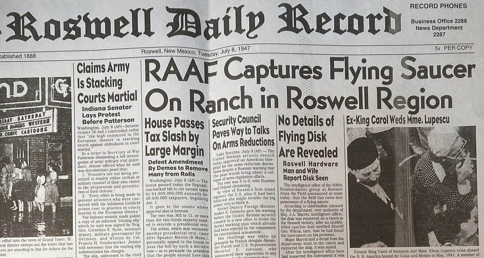 EDITORIAL | Mystery in the Desert: What really happened 78 years ago in ...