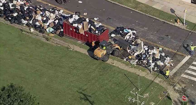 Trash, tension mount in Philadelphia on Day 8 of workers strike ...