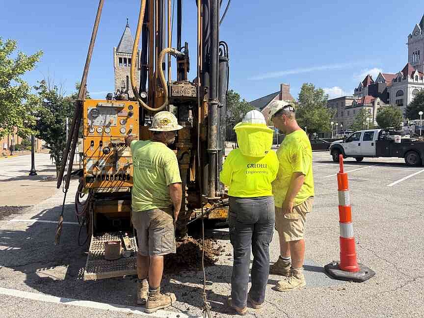 Developers preparing conference center site for construction ...