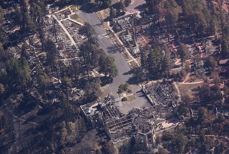 Arizona governor tours wildfire destruction along Grand Canyon's North ...