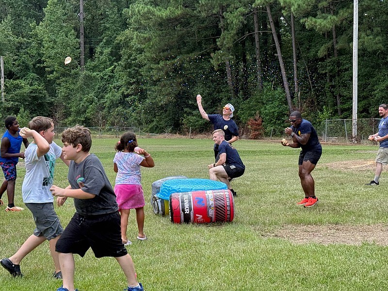 Cops vs. Kids water balloon fight | Camden News