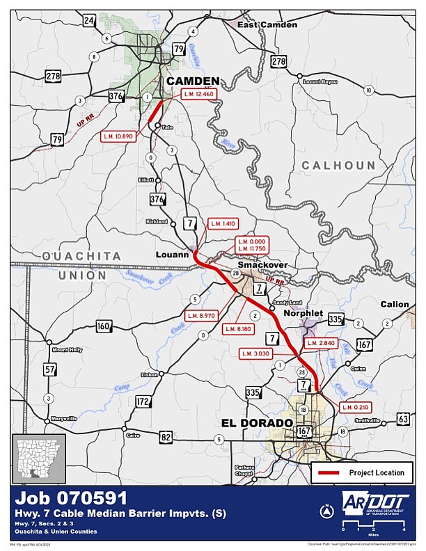 DOT crews installing additional cable median barriers across Arkansas ...