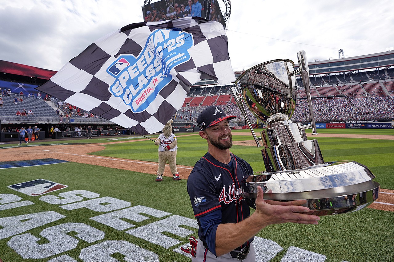 Braves beat Reds to complete MLB Speedway Classic in Bristol ...