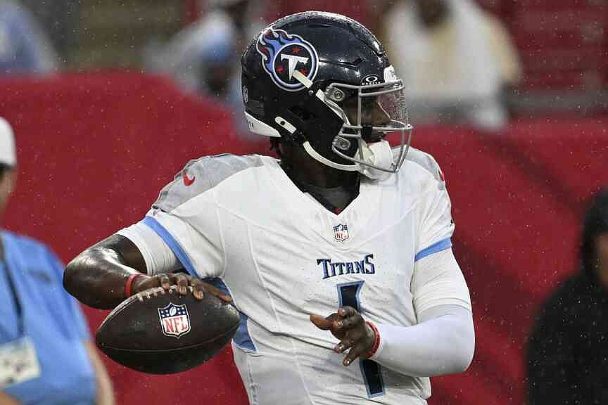 Ward shows why the Titans took him at No. 1 overall in his debut ...