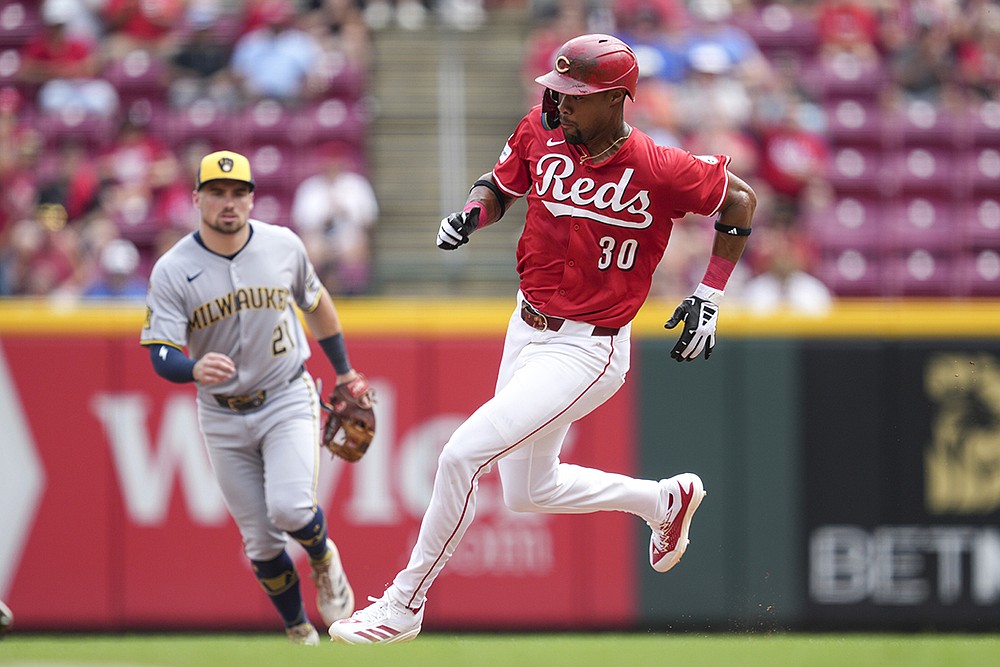 Reds’ walk-off win ends MLB-leading Brewers’ 14-game streak ...