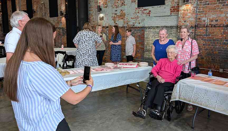 Wardsville woman celebrates 100th birthday with friends, family ...