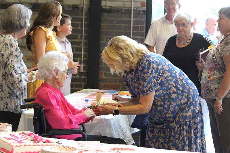 Wardsville woman celebrates 100th birthday with friends, family ...