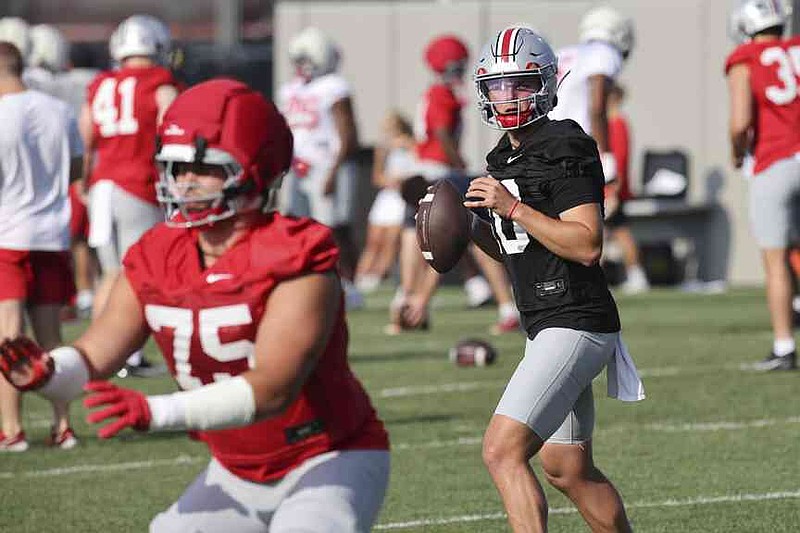 QB Sayin named Ohio State’s starter for season opener against Texas ...