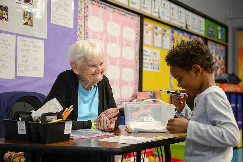 Program for older adults to mentor students loses federal funding ...