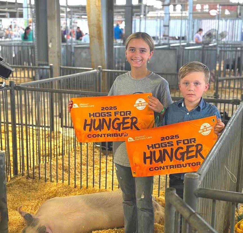 Local, Missouri youths donate hogs to feed those in need | California ...