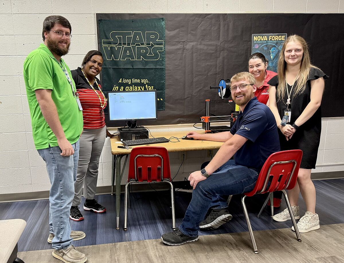 Lockheed Martin donates 3D printer to Ivory Intermediate Science Lab ...