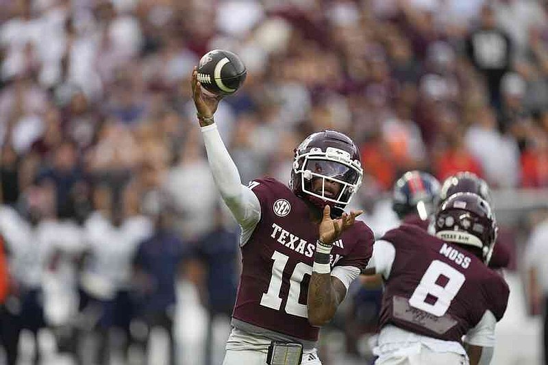 Reed’s career-high 4 TD passes leads Texas A&M to win over UTSA ...