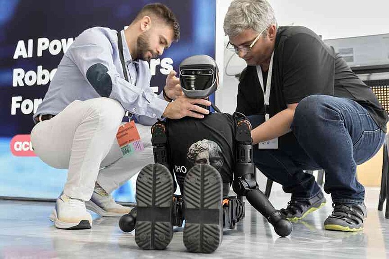 Humanoid robots showcase skills at Ancient Olympia | Texarkana Gazette