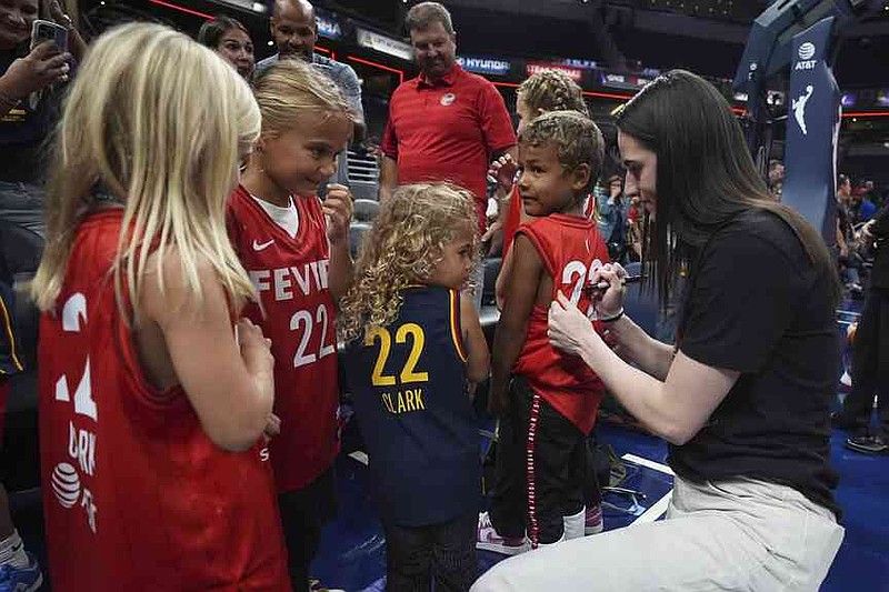 Caitlin Clark to miss the rest of the Fever’s season because of a right groin injury | Texarkana ...
