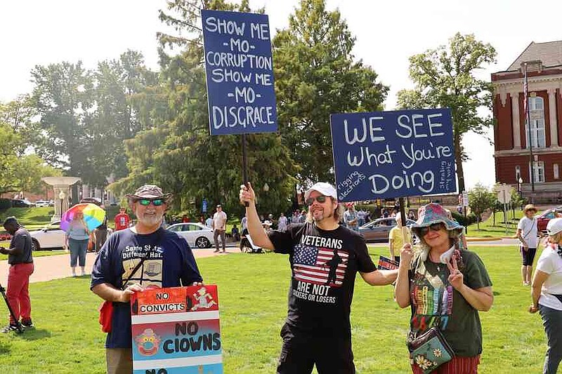 Thousands gather at Capitol to protest special session | Jefferson City ...